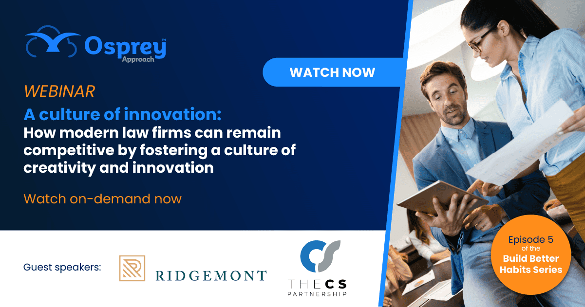 How Law Firms Can Remain Competitive By Fostering A Culture Of ...